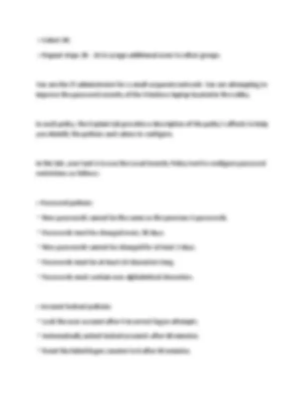 A.3 TESTOUT PC PRO CERTIFICATION PRACTICE EXAM QUESTIONS AND ANSWERS ...