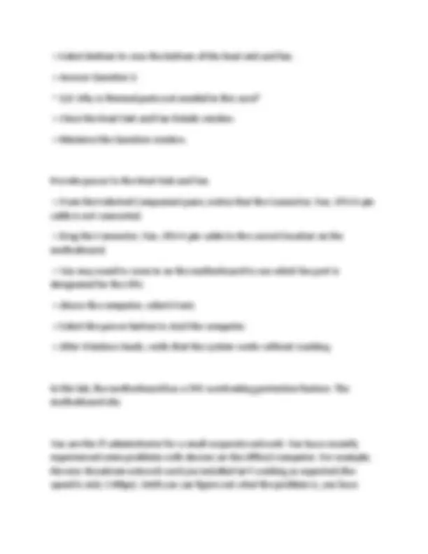 A.3 TESTOUT PC PRO CERTIFICATION PRACTICE EXAM QUESTIONS AND ANSWERS ...