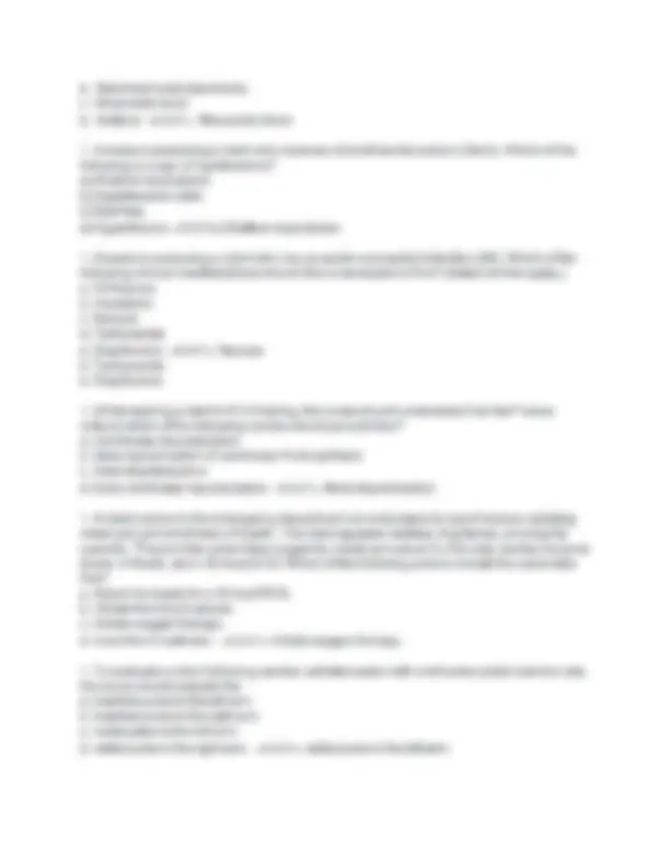 Nurs 322 Exam 4 Questions with Complete Solutions. | Exams Nursing | Docsity