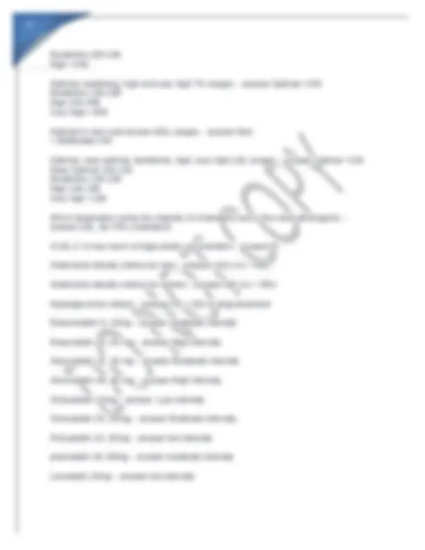 CCRP AACVPR Exam Guide: Cardiac Rehab 2023 | Exams Nursing | Docsity