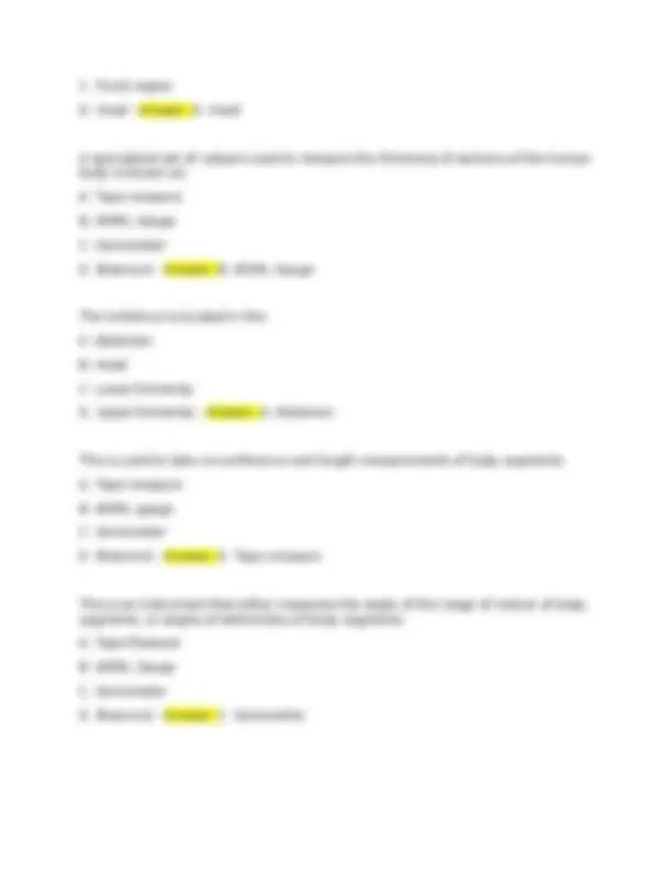 BOC Orthotic Fitter Course Questions and Verified Solutions 100% ...