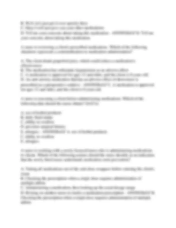 Pharm 2 Exam 1 Ati Questions And Answers With Verified Solutions ...