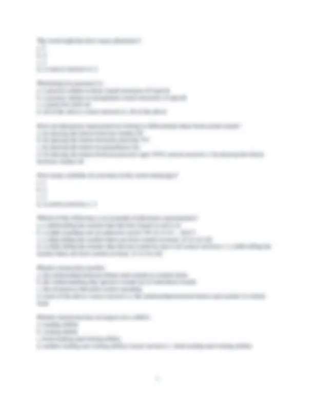 KPEERI Study Guide #2: Reading Rockets Modules with Questions and Answers | Exams Nursing | Docsity