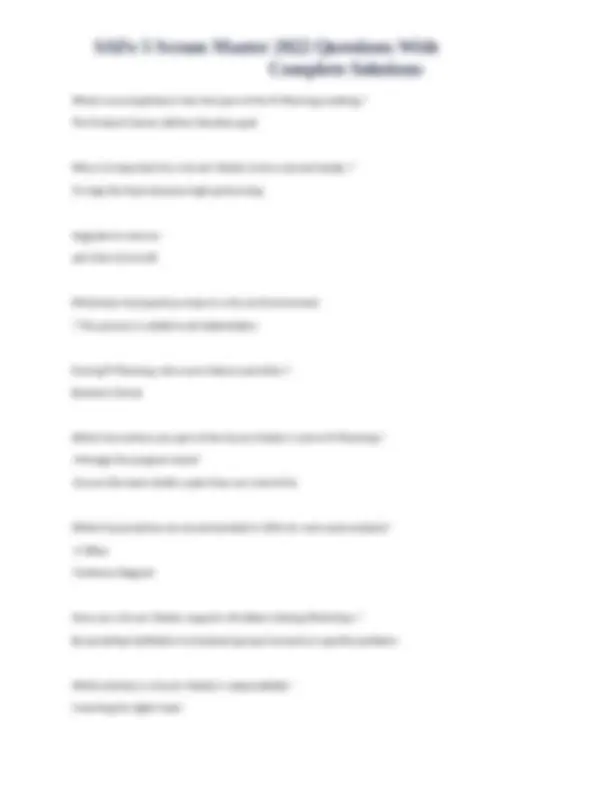 SAFe 5 Scrum Master 2022 Questions With Complete Solutions (1).docx ...