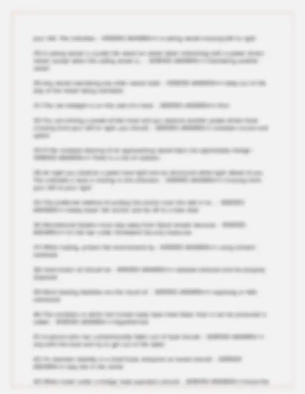 Nj boating certificate practice exam questions with correct answers ...