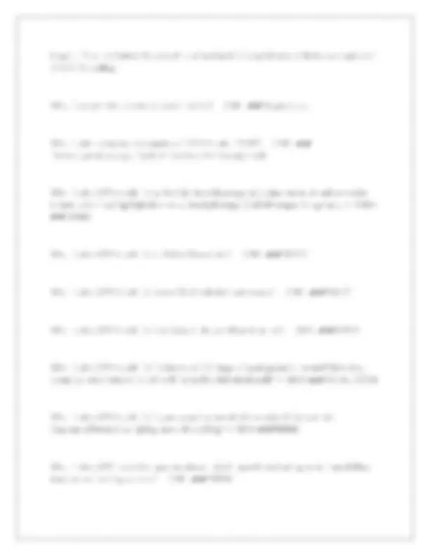 COC 2020 - FINAL EXAM STUDY QUESTIONS (SET 10) Questions & Answers 2025 ...