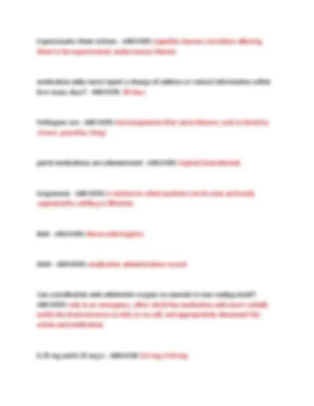 TEXAS MEDICATION AIDE TEST QUESTIONS AND ANSWERS 2025 | Exams Nursing ...