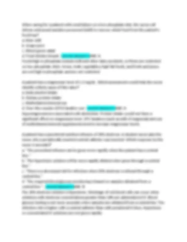 Chapter 16: Fluid, Electrolyte, and Acid-Base Imbalances Lewis: Medical ...