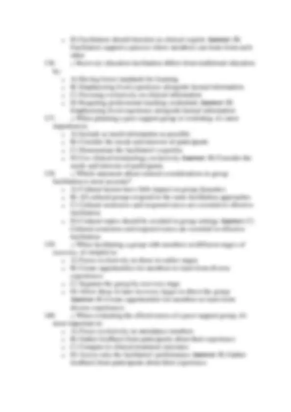 CALMHSA PEER SUPPORT CERTIFICATION PRACTICE EXAM QUESTIONS WITH ...