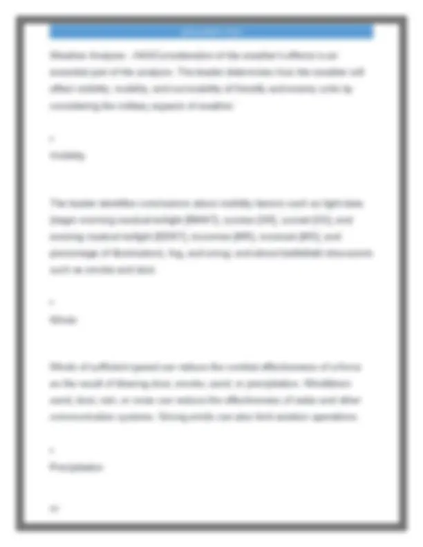 Cpl's Course; Tactical Planning Questions and Verified Answers | Exams ...