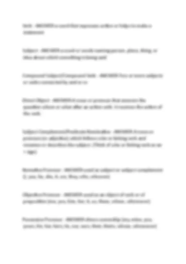 CLEP College Composition Exam: Key Terms and Concepts | Exams Algebra ...