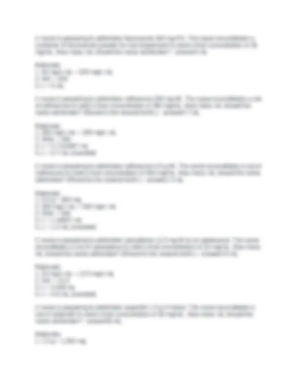 ATI Dosage Calculation and Safe Medication Administration 3.0 ...