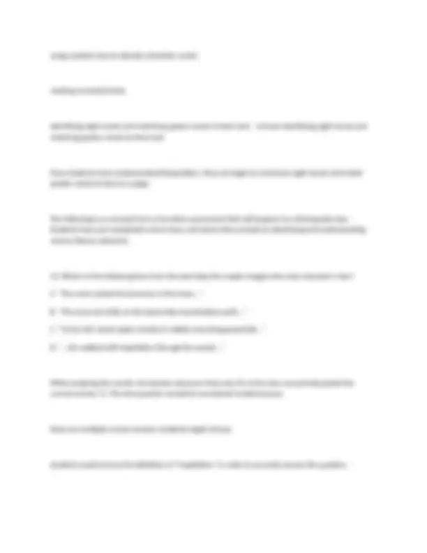 STR Practice Exam 2 Questions and Correct Answers | Exams Nursing | Docsity