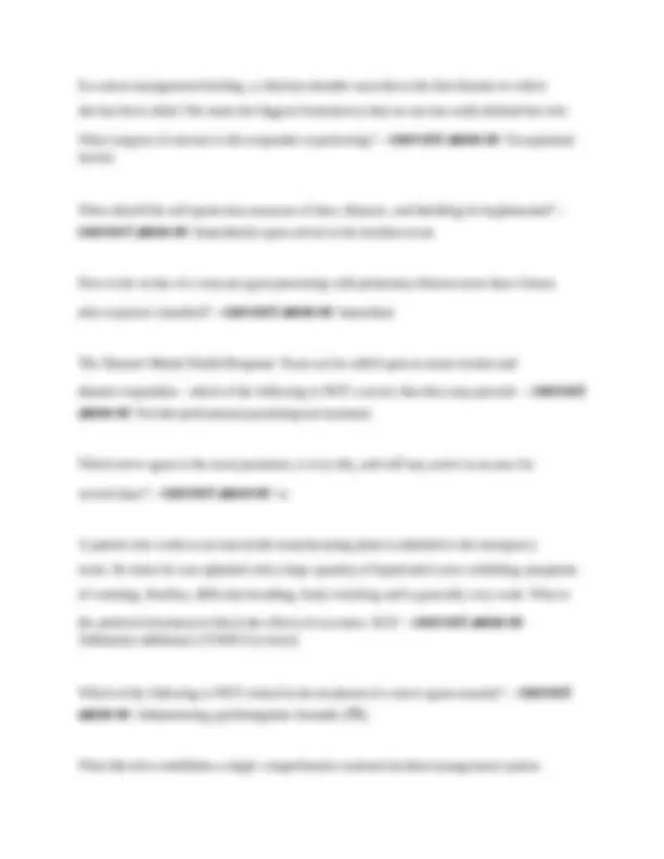 Emergency Preparedness Response Course (EPRC) - Clinician 8 hr ...