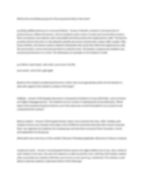 STR Practice Test 3 Questions with Correct Answers | Exams Nursing ...