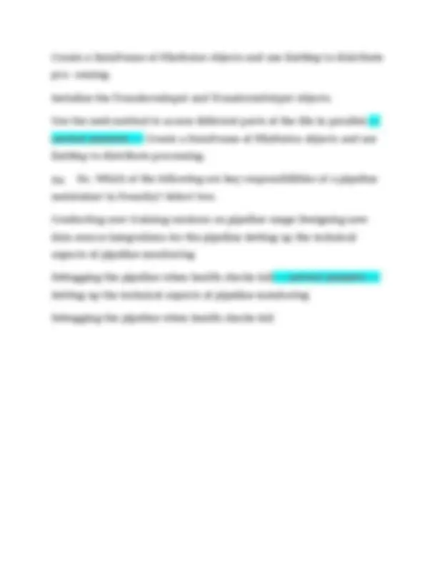Palantir Data Engineering Certification Exam Questions with complete ...