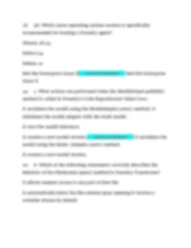 Palantir Data Engineering Certification Exam Questions with complete ...
