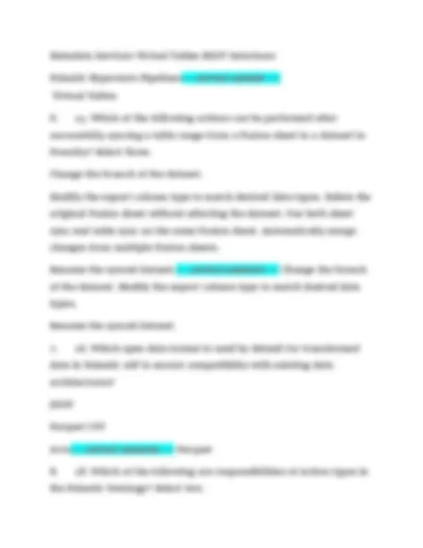 Palantir Data Engineering Certification Exam Questions with complete verified detailed Ans ...