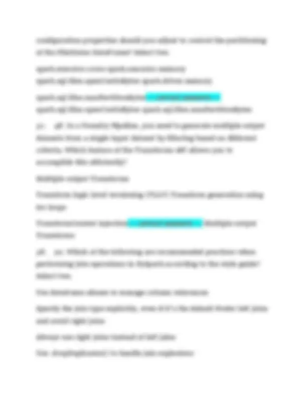 Palantir Data Engineering Certification Exam Questions with complete ...
