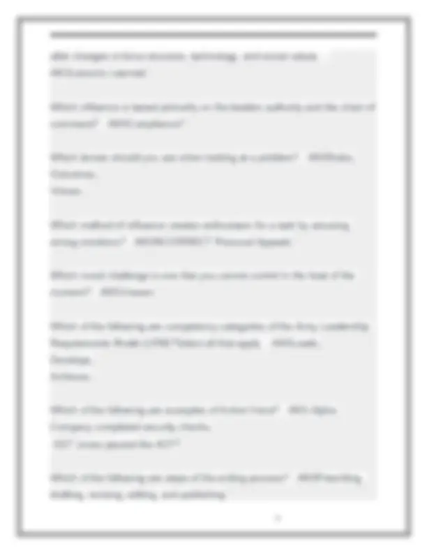 Module 1 Post Test Latest Version 2025-2026. Questions & Correct ...