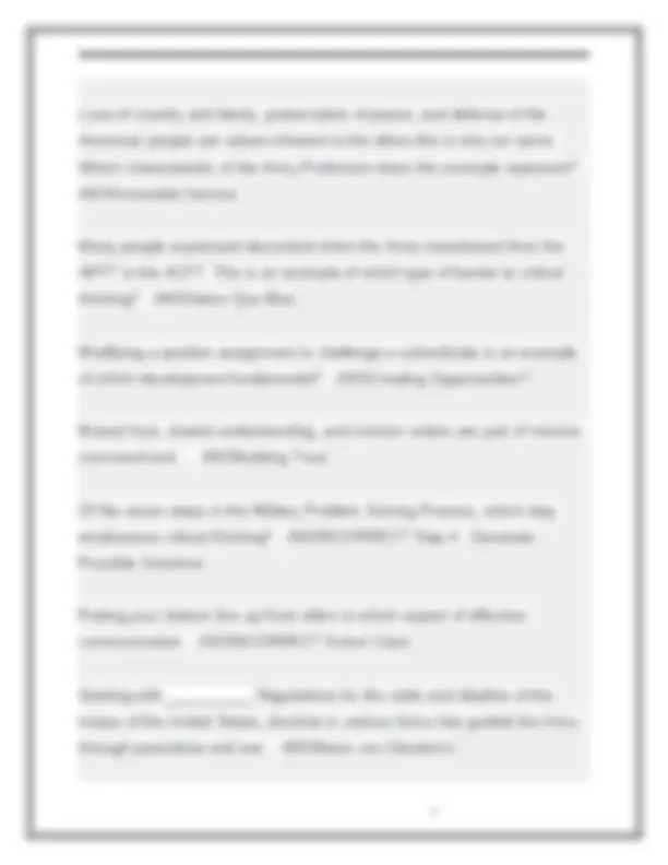 Module 1 Post Test Latest Version 2025-2026. Questions & Correct ...