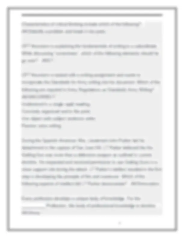 Module 1 Post Test Latest Version 2025-2026. Questions & Correct ...