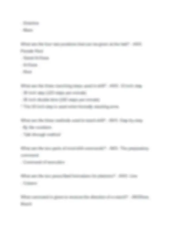 Army Study Guide - Drill & Ceremony (TC 3-21.5 or FM 3-21.5) 2025-2026 ...