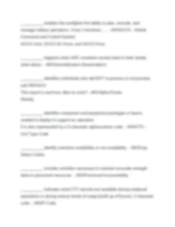 Air Force Deployment Readiness: Personnel Accountability & Operations ...