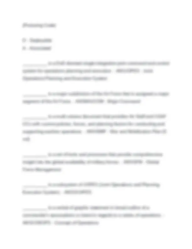 Air Force Deployment Readiness: Personnel Accountability & Operations ...