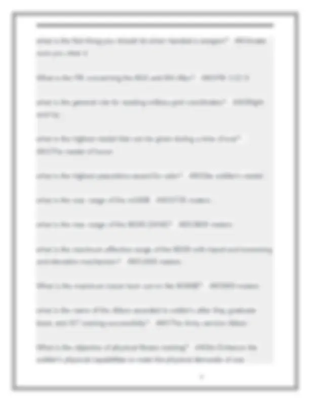 US Army e-5 Board Questions & Correct Verified Answers. Latest 2025 ...