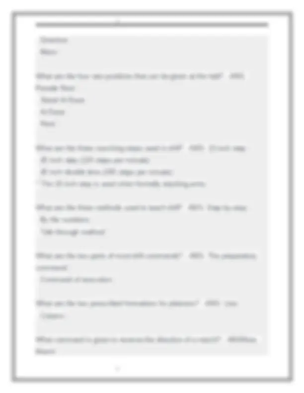 Army Study Guide - Drill & Ceremony (TC 3-21.5 or FM 3-21.5) 2025-2026 ...