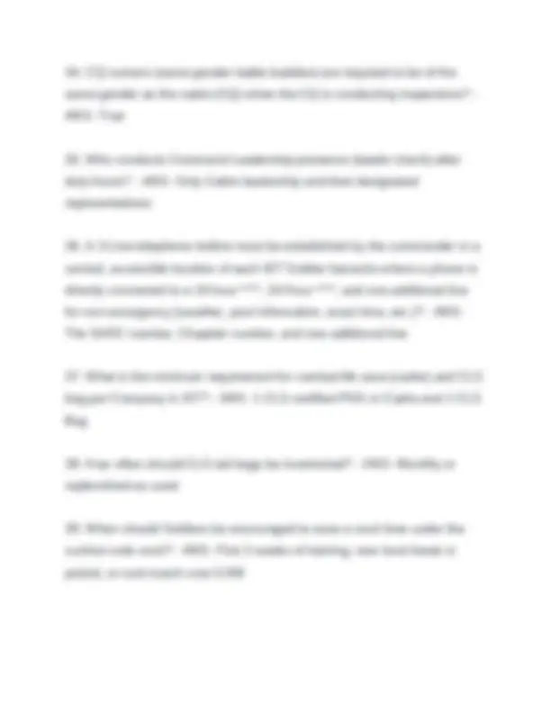 TR 350-6 Questions & Answers: Initial Entry Training (IET) for US Army ...