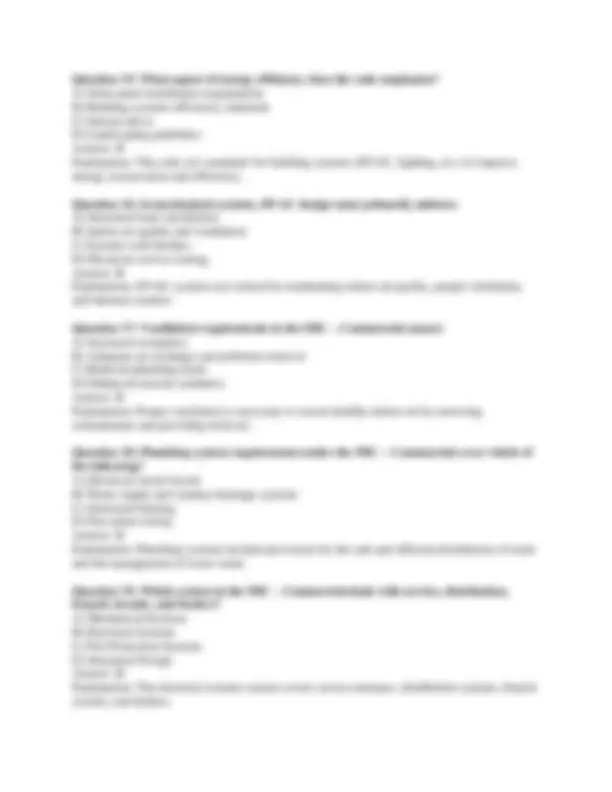 2B 2B DBPR Commercial Building Inspector Exam | Exams Technology | Docsity