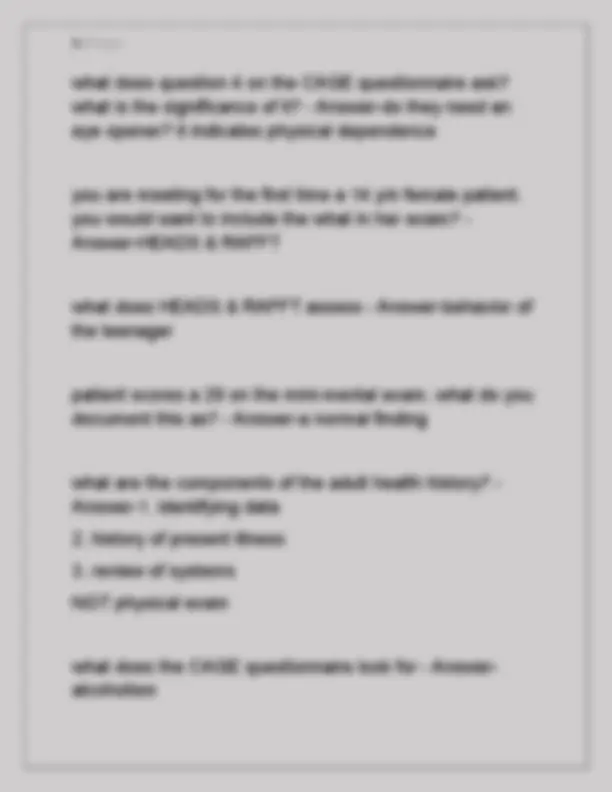 ADVANCED HEALTH ASSESSMENT FINAL EXAM NEWEST 2025 ACTUAL EXAM COMPLETE ...