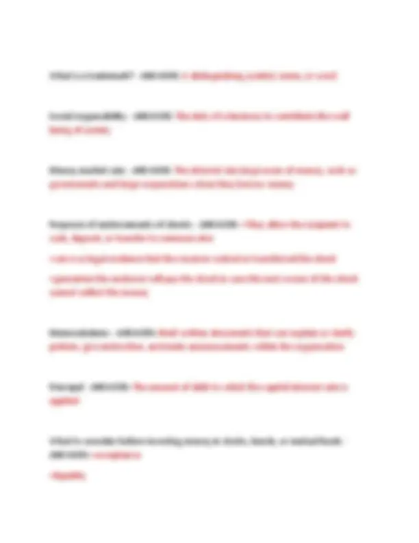 FBLA INTRO TO BUSINESS PROCEDURES EXAM QUESTIONS AND ANSWERS 2025 ...