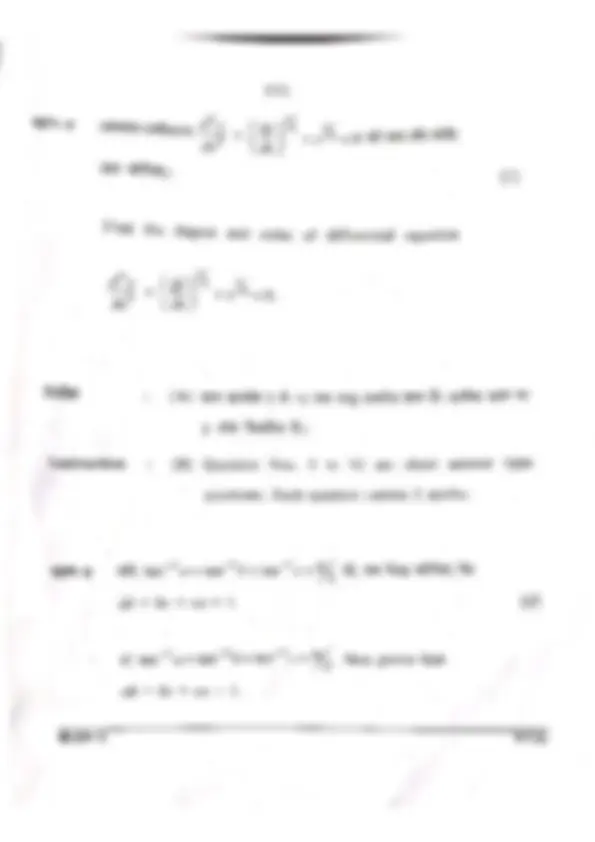 Mathematics Question paper 2025 12th | Schemes and Mind Maps Mathematics | Docsity