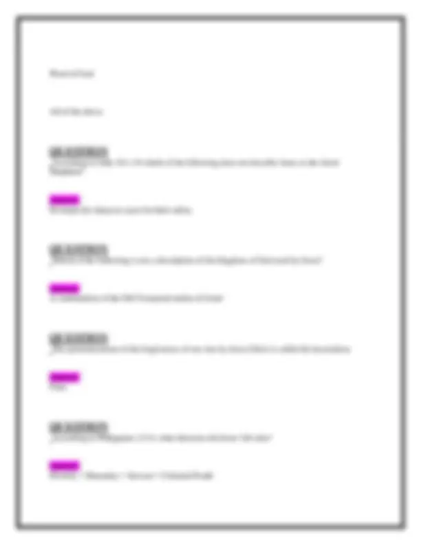 Topic 4: CWV 101: Christian Worldview Quiz (New 2024/ 2025 Update ...