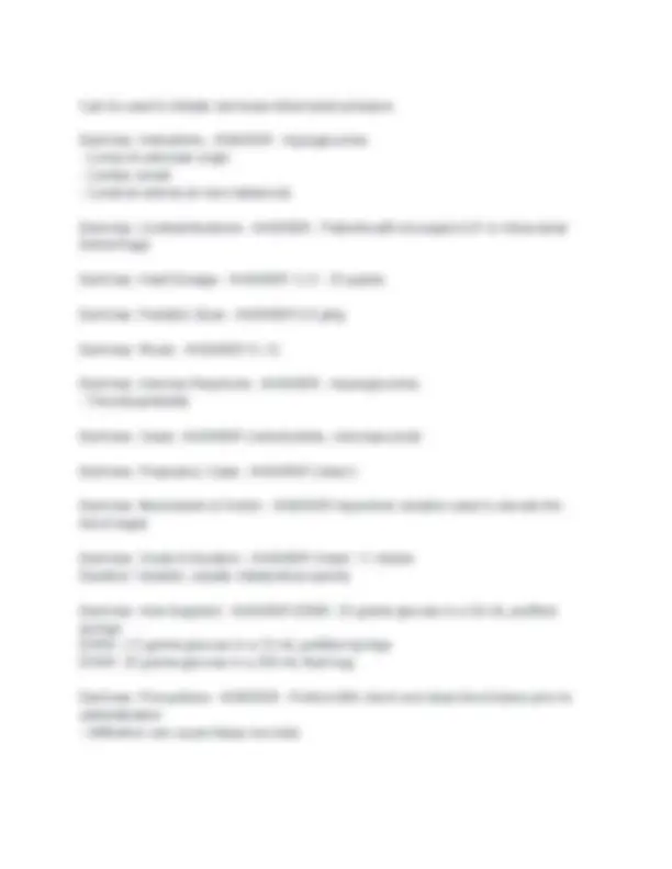 PARAMEDIC DRUGS: DEXTROSE (D25W / D50W) EXAM QUESTIONS AND ANSWERS 100% ...