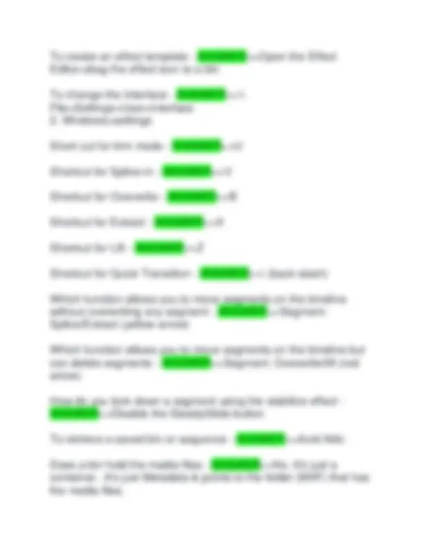 Avid Media Composer 101 Certification Exam Study 2024-2025 Question and Answers | Exams Advanced ...