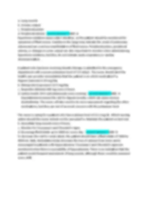 Chapter 16: Fluid, Electrolyte, and Acid-Base Imbalances Lewis: Medical ...