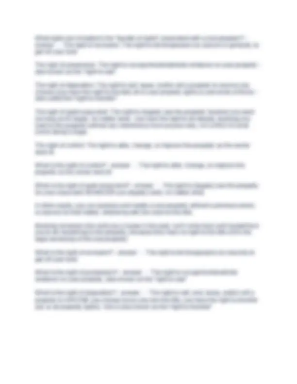 Aceable Agent , Level 1 , Property Ownership Questions and Answers 100% ...