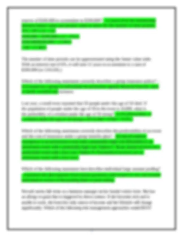 2025 Updated CEBS GBA Exam 1 Questions and Verified Answers | Exams ...