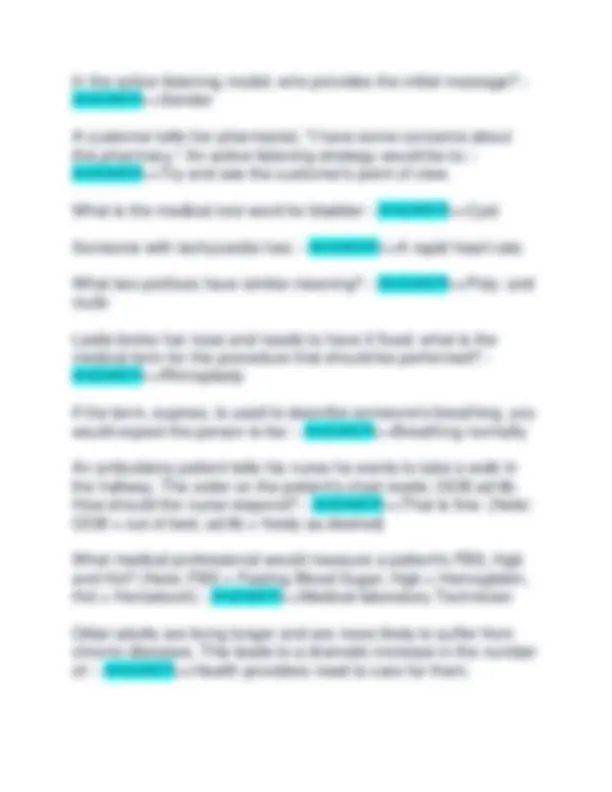 100 Questions - HEALTH SCIENCE PRACTICE TEST 2025 | Exams Human Biology ...