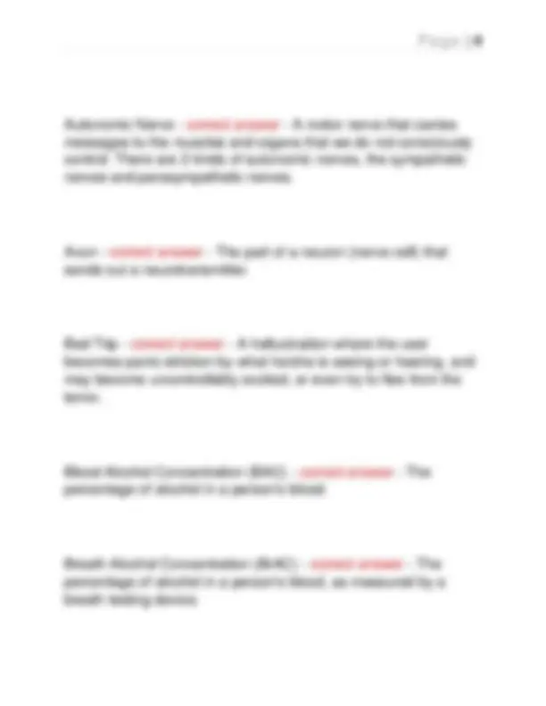 DRE GLOSSARY OF TERMS 2025| BRAND NEW. | Exams Personal Health | Docsity