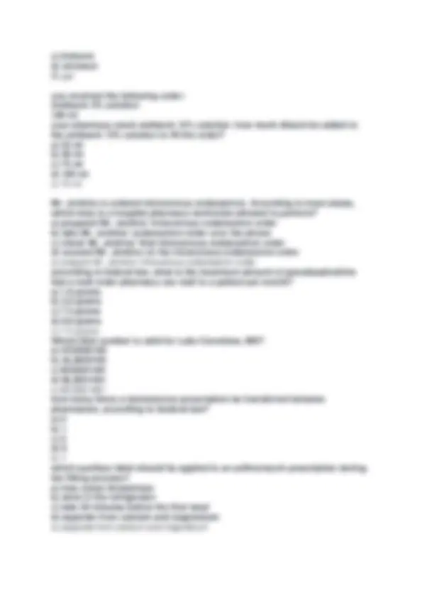 PTU FINAL EXAM 2025 – 2026 RITE AID EXAM WITH CORRECT ACTUAL QUESTIONS ...