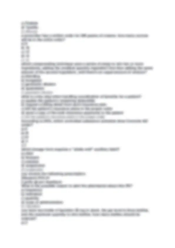 PTU FINAL EXAM 2025 – 2026 RITE AID EXAM WITH CORRECT ACTUAL QUESTIONS ...