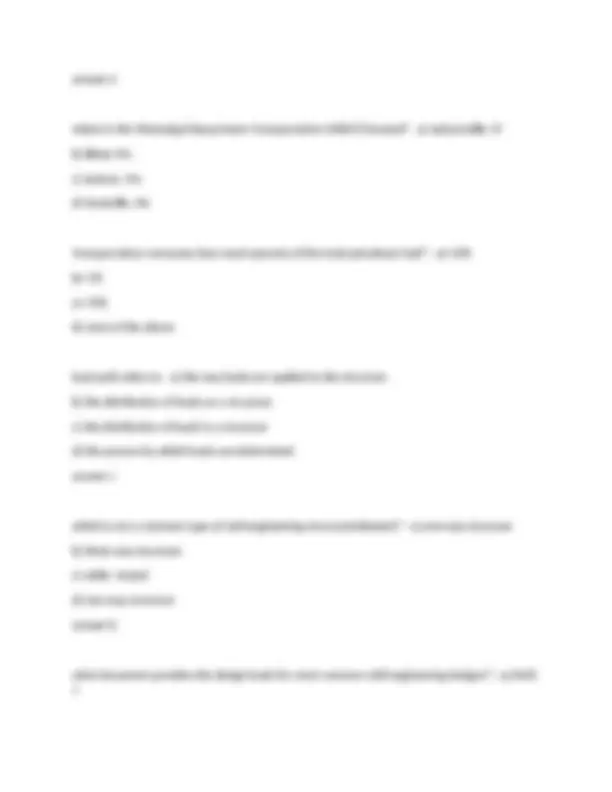 Civil Engineering Exam 1: Questions and Answers | Exams Advanced ...