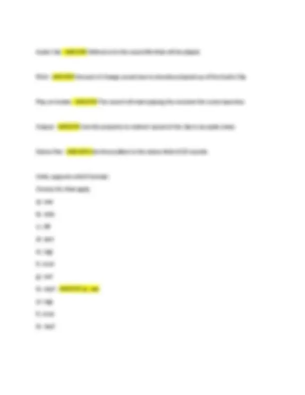 Game Design End of Pathway (EOPA) Final Exam Review | Questions ...