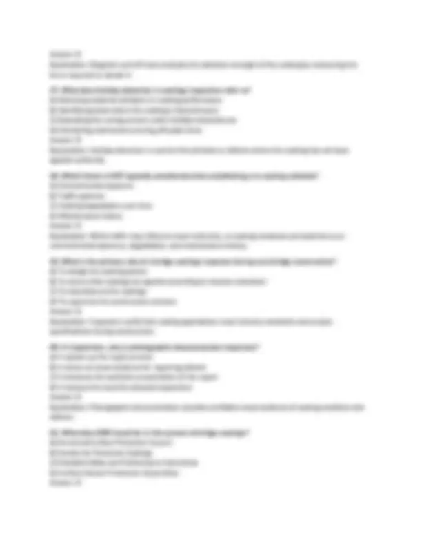 BRIDGE COATINGS INSPECTOR PROGRAM (BCI) Exam | Exams Technology | Docsity