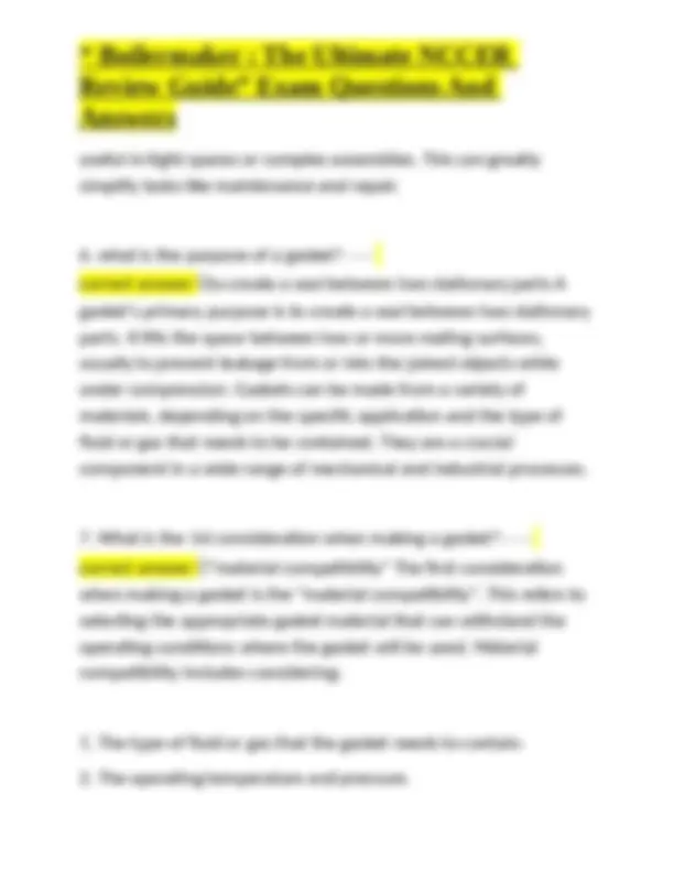 Boilermaker : The Ultimate NCCER Review Guide” Exam Questions And ...